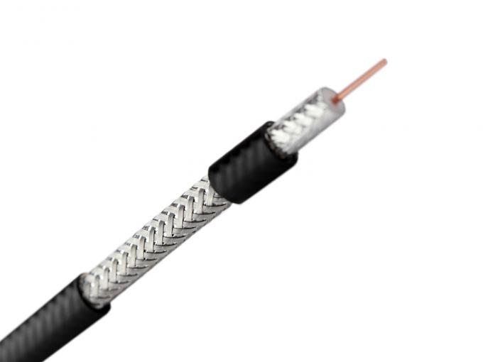 CATV RG6 18 AWG CCS doble cable coaxial blindado barrido a 3,0 GHz para ...